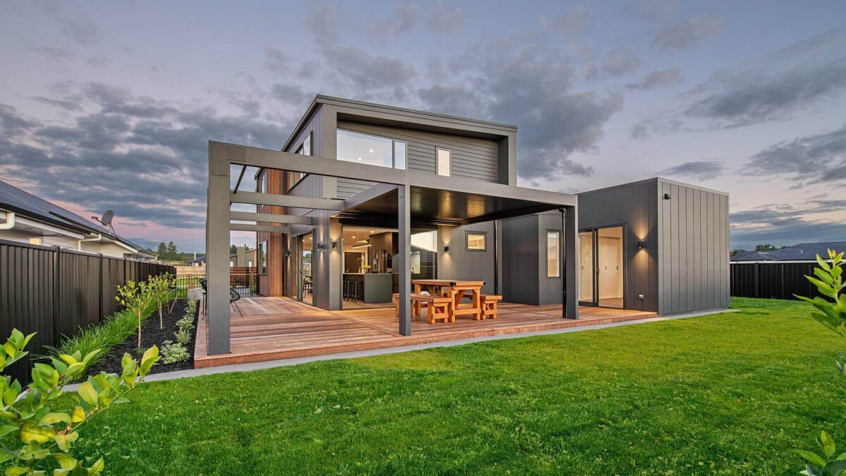 Box Modern Homes in NZ | Modern Home Design | James Hardie
