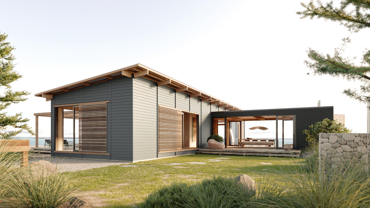 Modern Kiwi Bach Design NZ | Beach House Design NZ | James Hardie